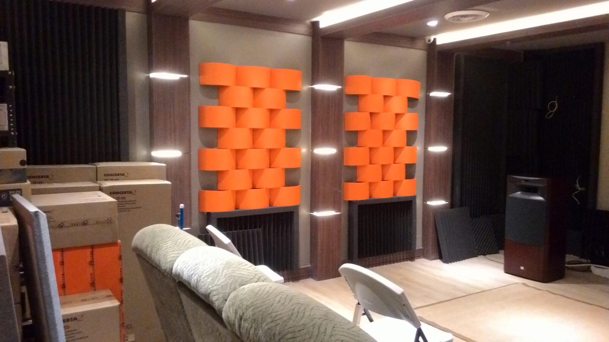 Curved Diffusers - Truwave Acoustic Enterprise